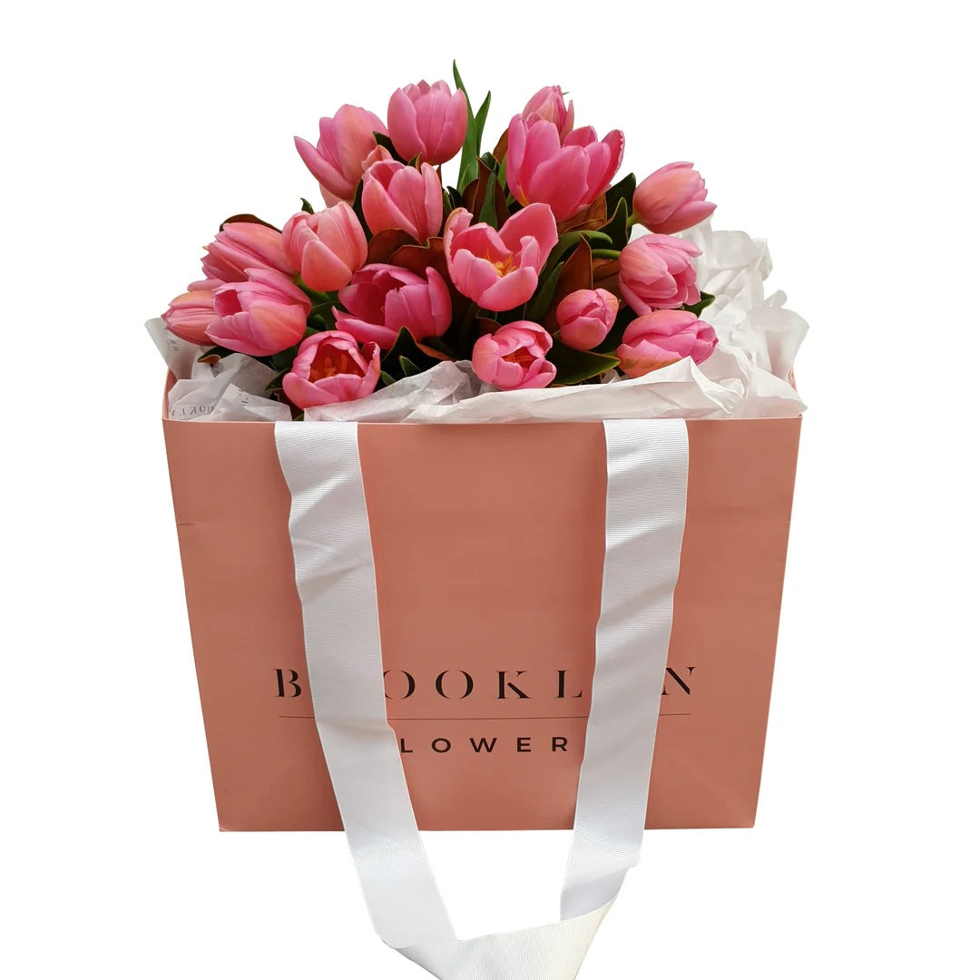 Tulip Posy Bag – Brooklyn Flowers