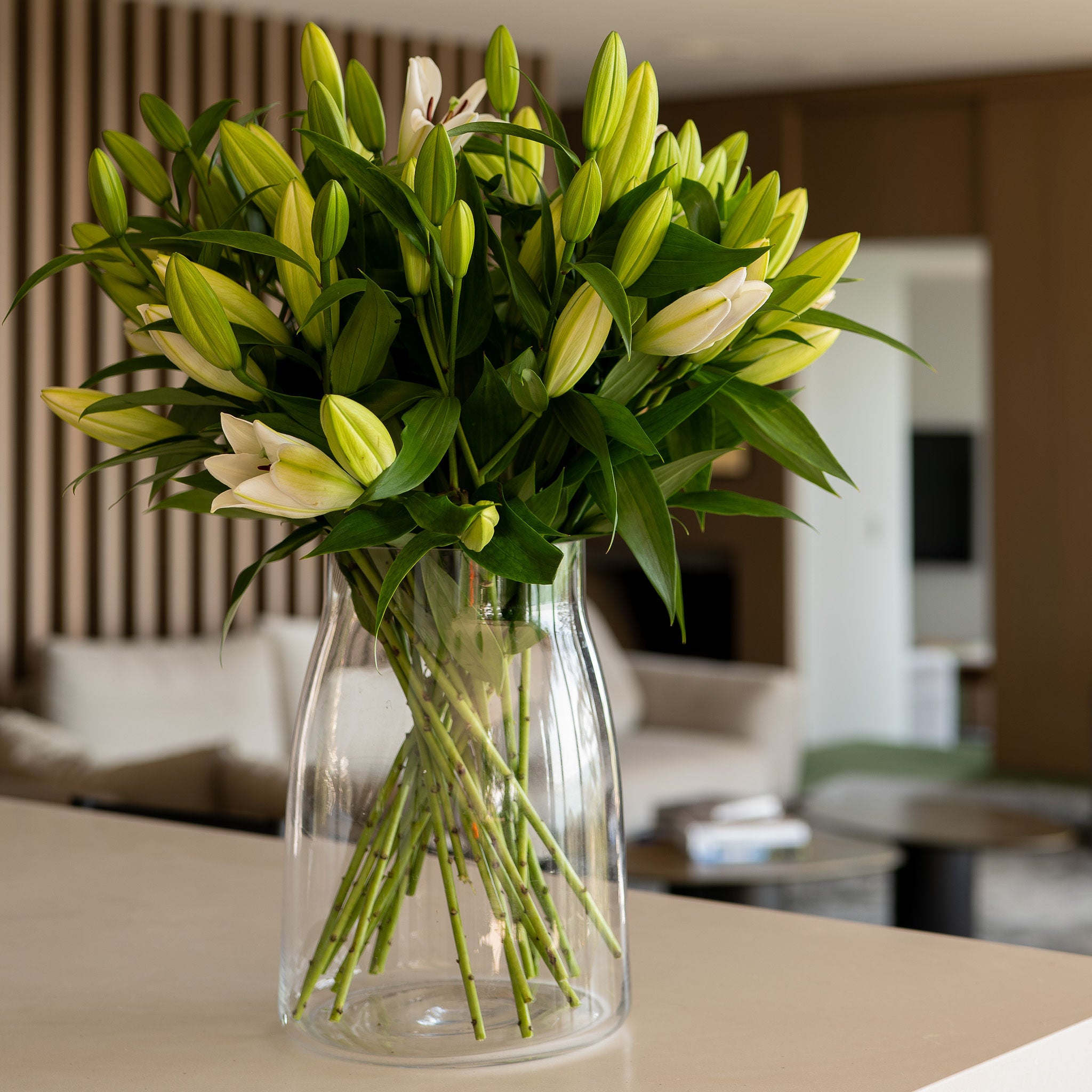 White Lily Box – Brooklyn Flowers